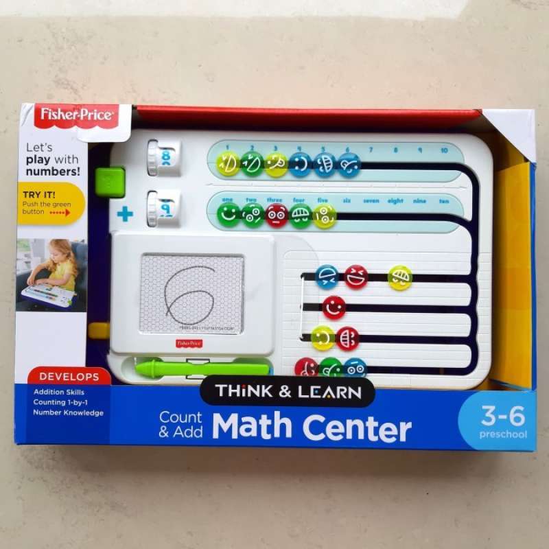 Promo Fisher Price Think n Learn Count & Add Math Center belajar ...