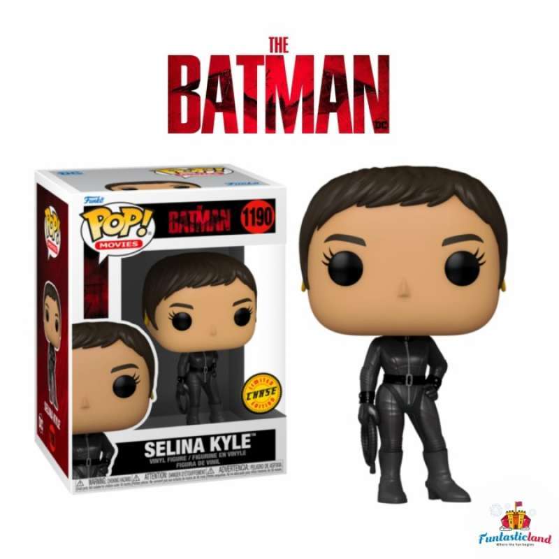 Promo Original Funko POP! Batman 2022 - Selina Kayle (Catwoman) (CHASE ...