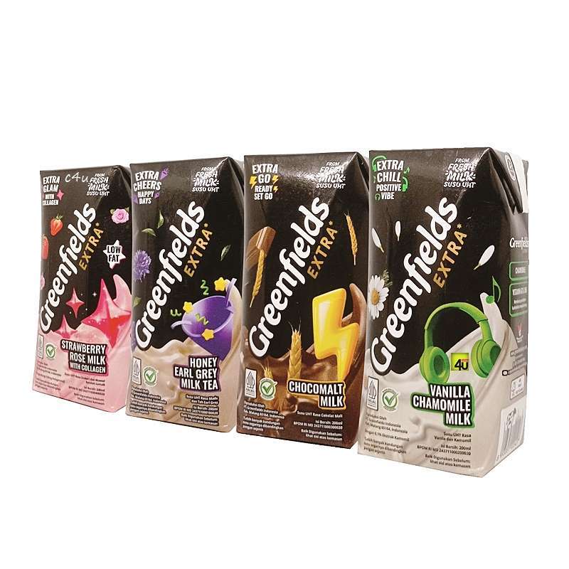 Promo Greenfields Extra - Susu Uht - 200ml - Chocomalt Milk Diskon 21% ...