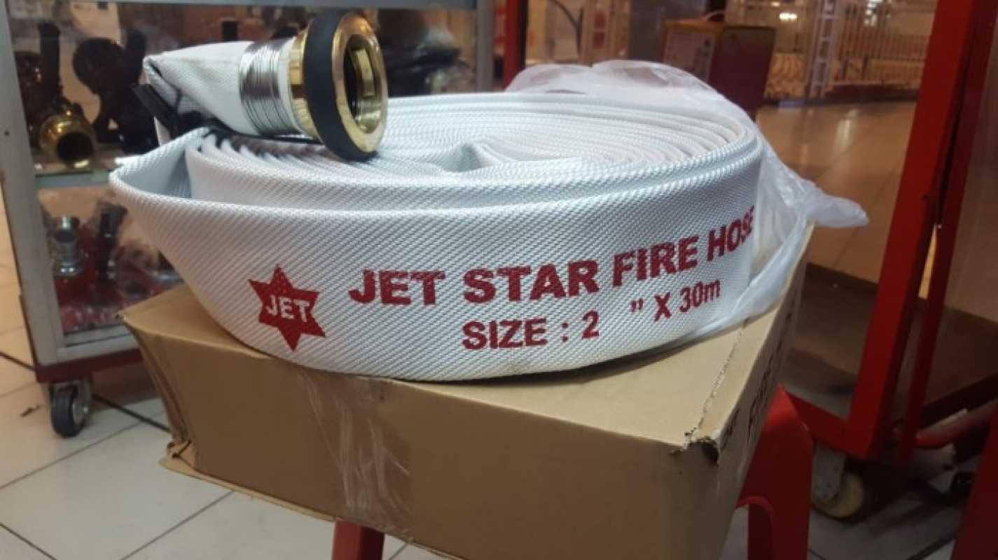 Promo Fire Hose Kanvas - Selang Hydrant Merk Jet Star 1.5 Inch X 30 ...