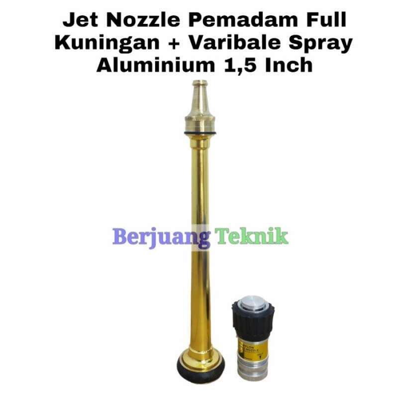 Promo Jet Nozzle Sprayer +Variable Pemadam Kebakaran 1,5 Inch Full ...