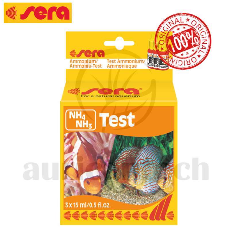 Promo Sera NH4 NH3 Test - Alat Test Ukur Ammonia Amoniak 15ml 60 kali ...