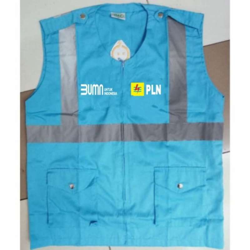 Promo Rompi Pln Rompi Indonesia Power Pln Rompi Kerja Pln Rompi Safety ...