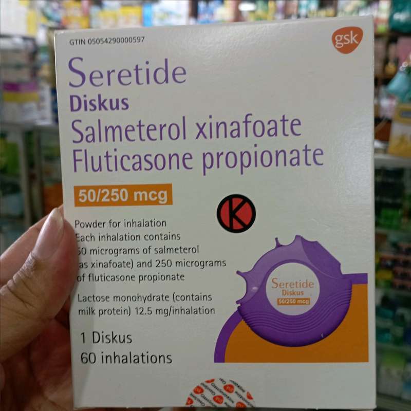 Jual Produk originalSeretide 50/250 mcg /box di Seller Apotik Hanifa ...