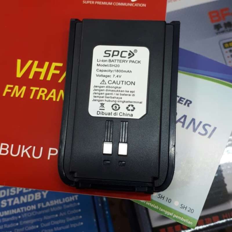 Promo Baterai Asli Ht Spc Sh.20 Walkie Talkie Diskon 47% di Seller ...