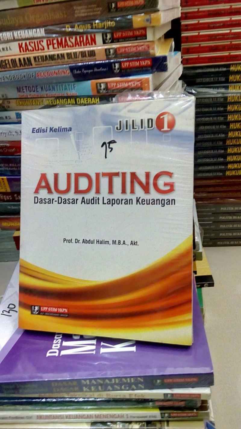 Promo Auditing Dasar-Dasar Audit Laporan Keuangan Diskon 23% di Seller Emerald Store - Petojo ...