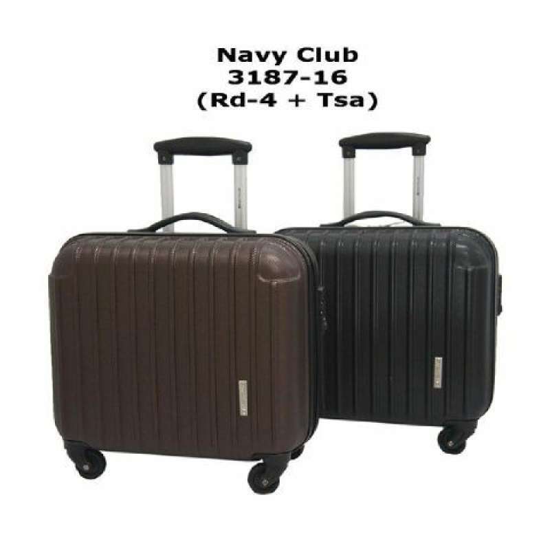 Promo Koper Navy Club Fiber 16 Inch / Koper Cabin Size / Polo Empire ...