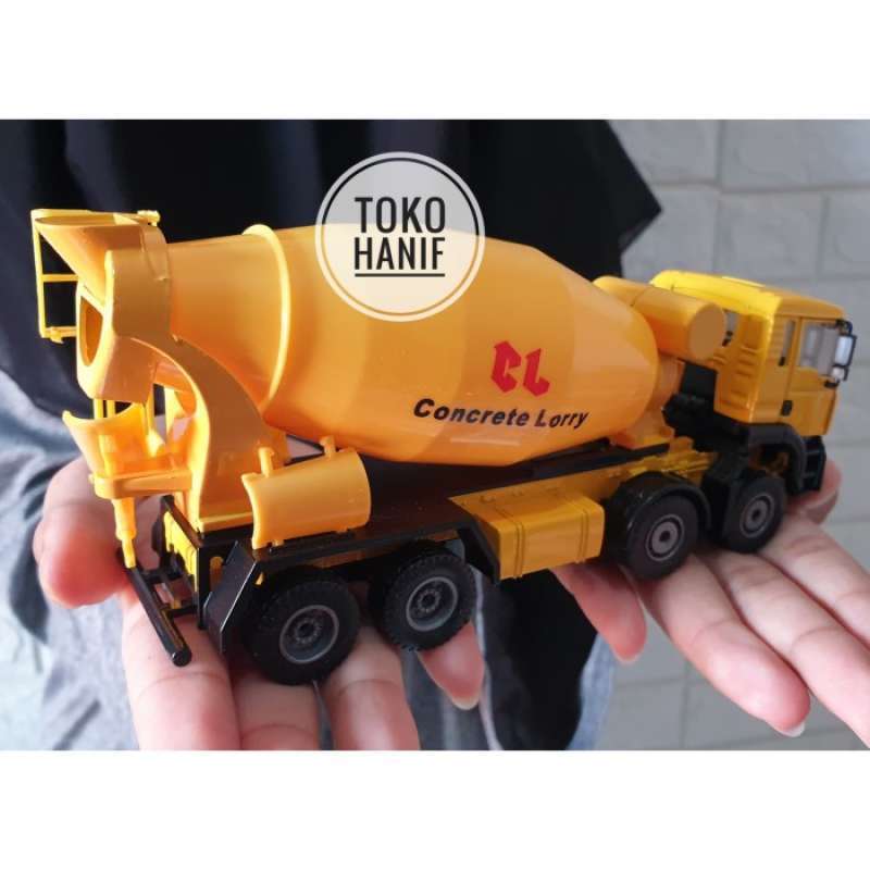 Promo Diecast Miniatur Alat Berat Truck Mixer Molen B Diskon 9% di ...