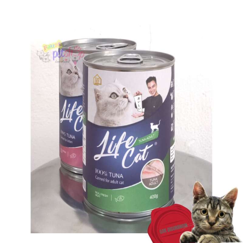 Promo Life Cat Adult Chicken Salmon & Tuna 400 Gr Makanan Kaleng Basah ...