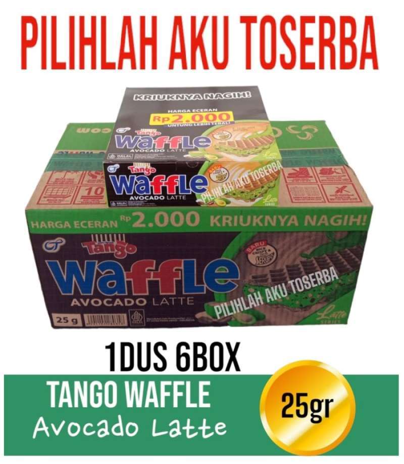 Promo Tango Waffle Avocado Latte - ( Harga Per Dus Isi 6 Box) Diskon 10 ...