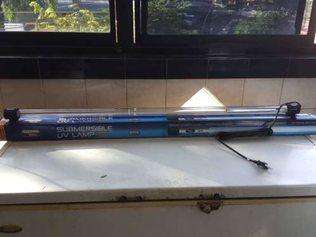 Jual Aqua Zonic Uv 40w Lampu Uv Celup Kolam Aquazonic Submersible Uv Di ...