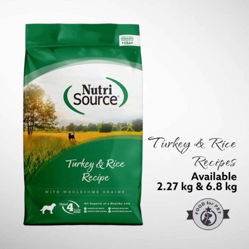 Jual Nutri Source Turkey and Rice Recipe for Dogs di Seller Indah ...