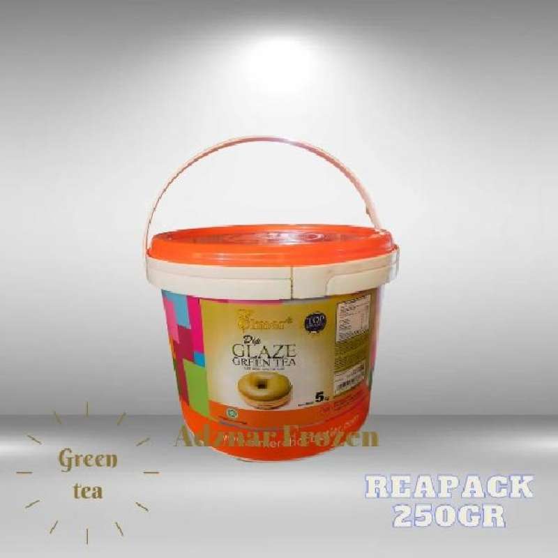 Jual Elmer Dip glaze Glazing green tea 250g reapack di Seller Adznar ...