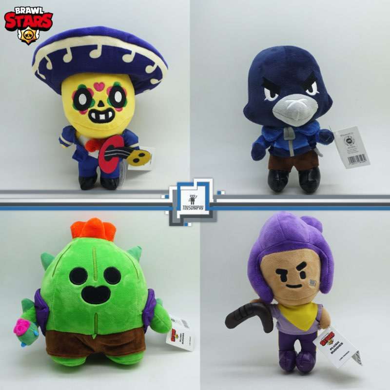 Promo Brawl Stars Plush Buddies Boneka Brawl Original Poco Shelly Spike ...