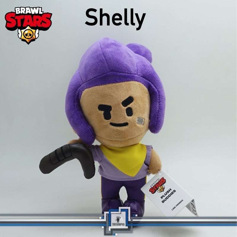 Promo Brawl Stars Plush Buddies Boneka Brawl Original Poco Shelly Spike ...