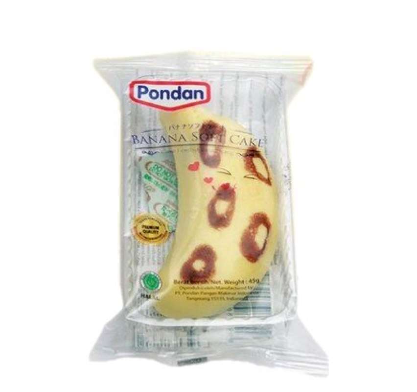 Jual PONDAN BANANA SOFT CAKE CHOCOLATE 45GR di Seller Farmers Market ...