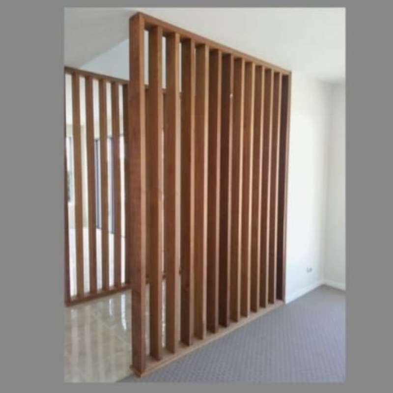 Jual partisi sekat ruangan, partisi ruangan, sekat ruangan, kayu mahoni ...