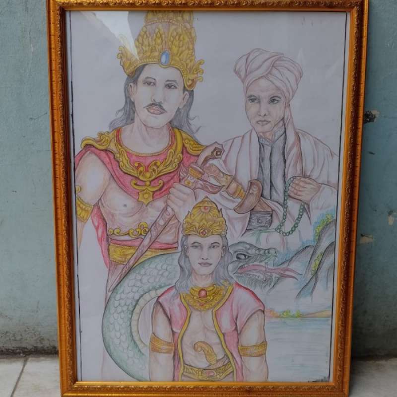 Promo LUKISAN RAJA MAJAPAHIT - Sketsa Ga'ib - Joss Sekali ORIGINAL100 ...
