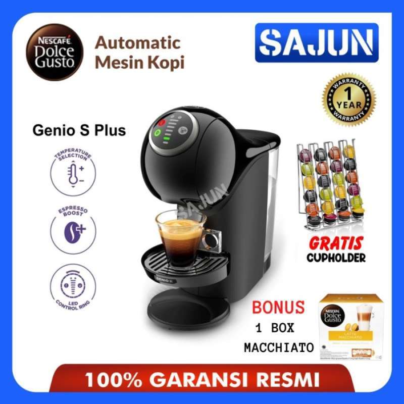 Promo Nescafe Genio S Plus Dolce Gusto Automatic Mesin Kopi Free ...