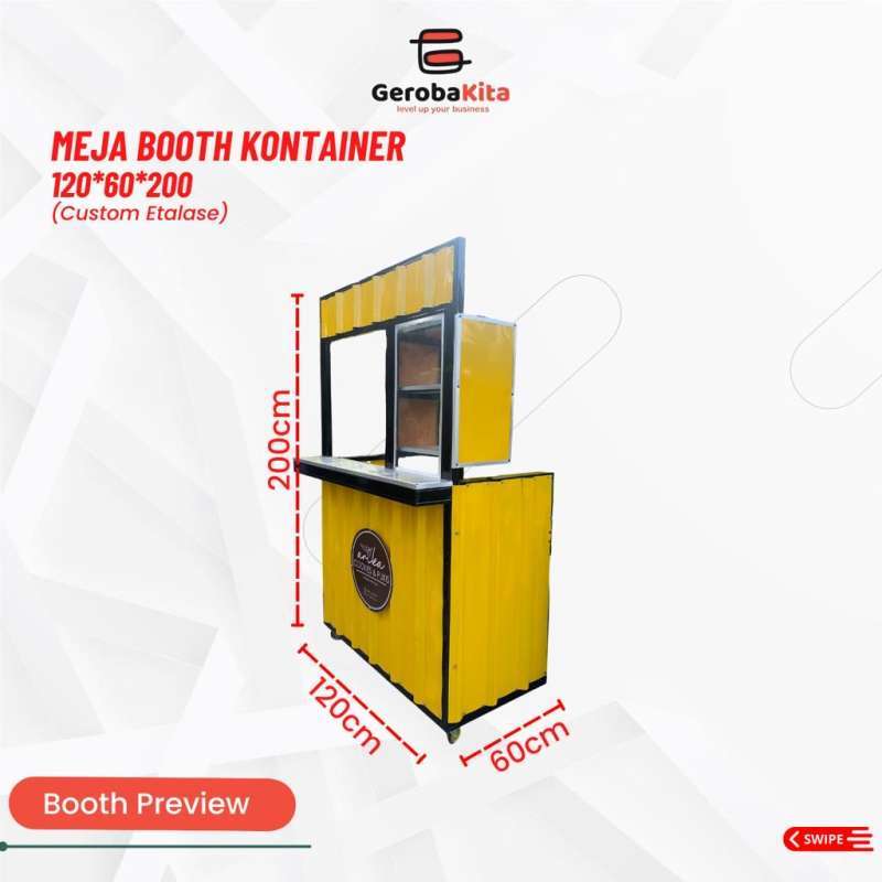 Jual Booth Container Original Murah - Harga Diskon Maret 2024 | Blibli.com