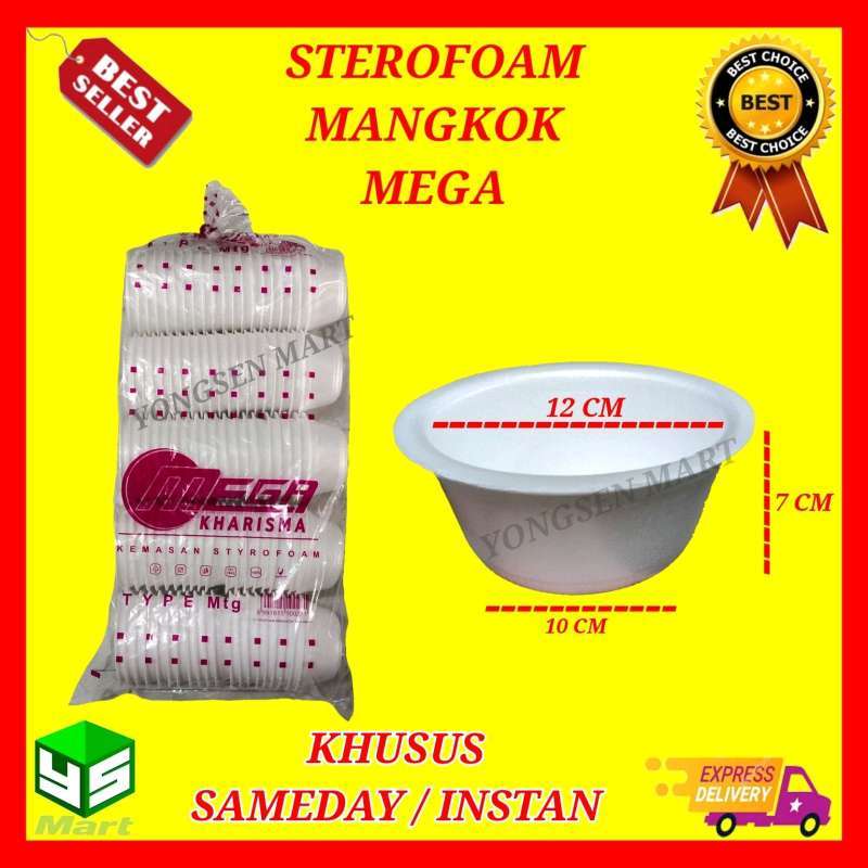 Jual Mangkok Sterofoam Bakso Original Murah - Harga Diskon Juli 2024 ...