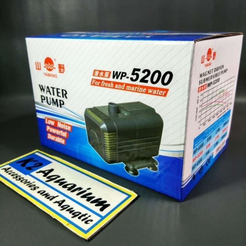 Promo Pompa Air Yamano Wp 5200 Kolam / Yamano 5200 Hidroponik Diskon 26% di Seller Rindu Shop ...