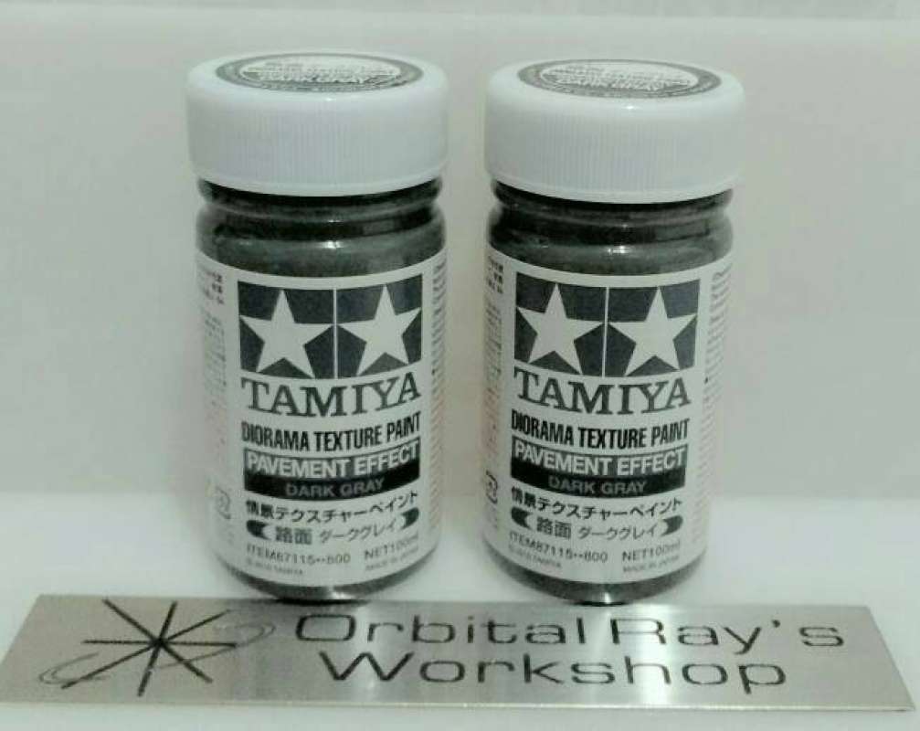 Promo Tamiya Diorama Texture Paint Pavement Effect Dark Gray Diskon 23% ...