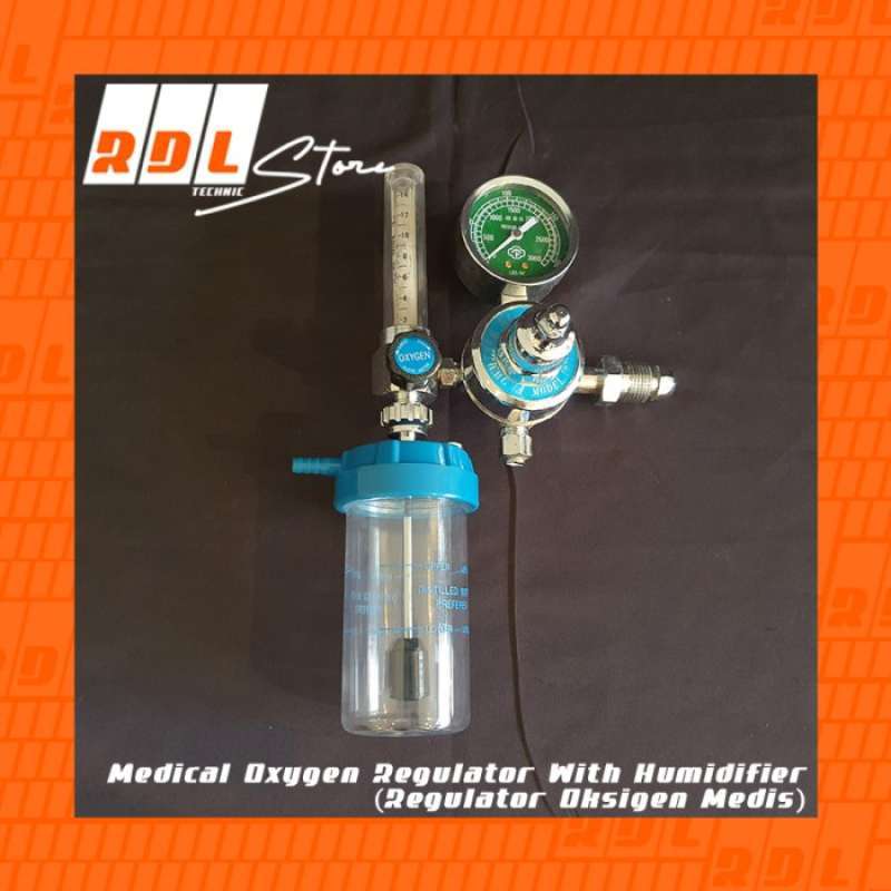 Jual Medical Oxygen Regulator (regulator Oksigen Medis) Dengan ...