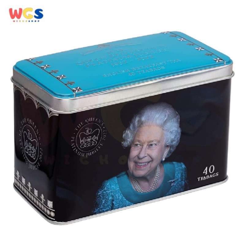 Jual New English Teas Queen Elizabeth Ii Platinum Jubilee Tea Tin 40 ...