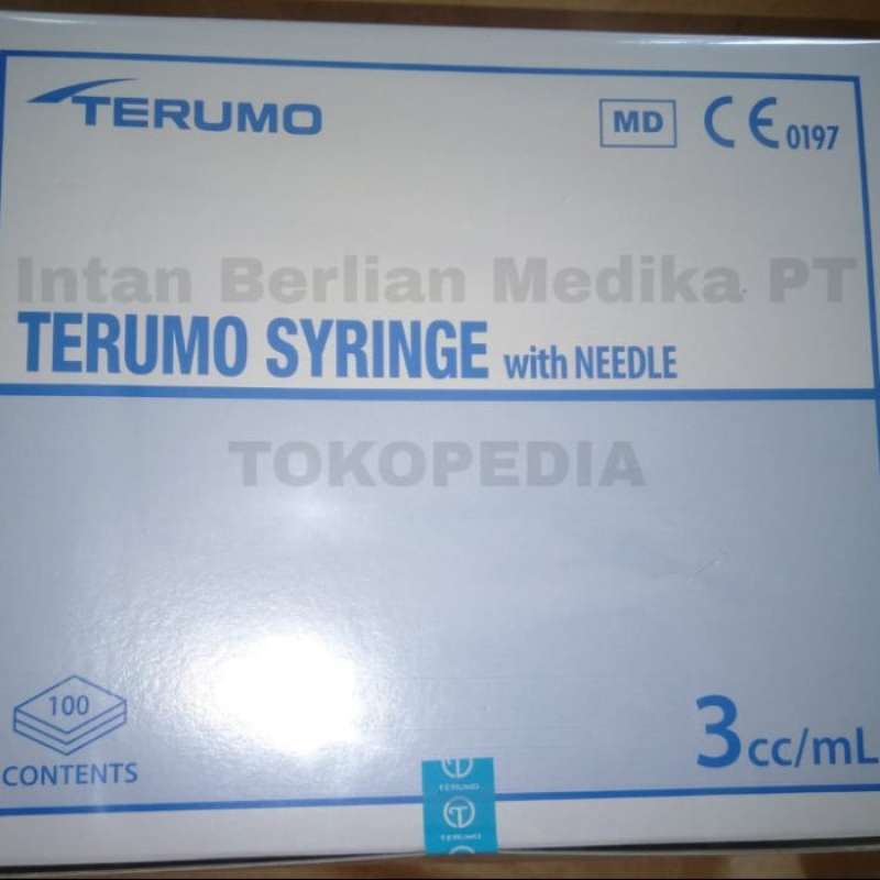 Promo Spuit Syringe Terumo 3 Cc Per Box 100 Pcs Diskon 25% di Seller ...