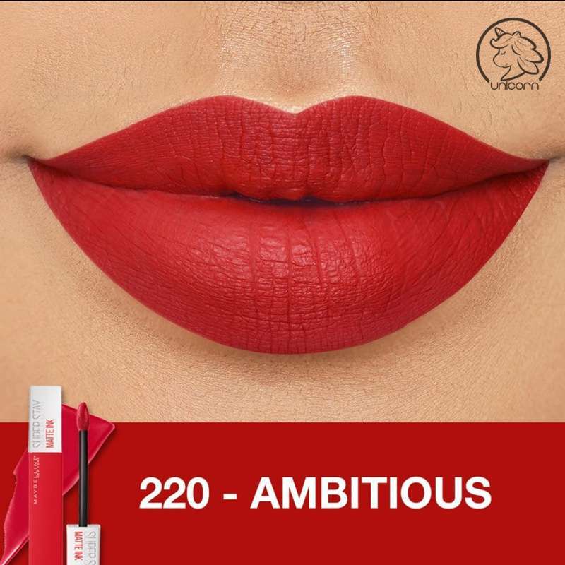 Jual MAYBELLINE Liquid Matte Lipstick Make Up Superstay Matte Ink 210 ...