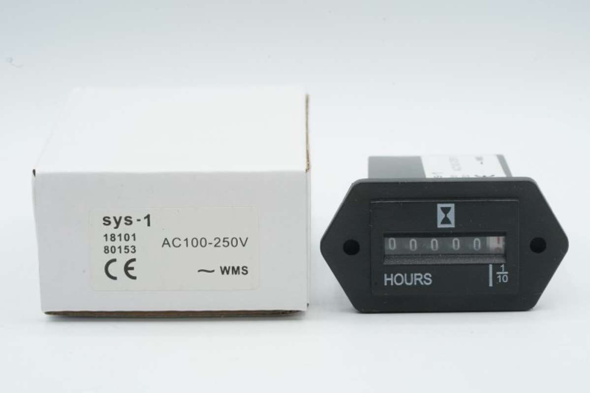 Jual Sys-1 Hourmeter Ac 100v-250v Hour Meter Sku 2-012-0008 Di Seller ...