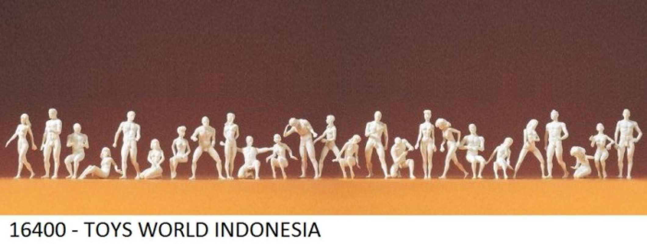 Promo Preiser 16400 Adam and Eve 26 unpainted figures Diskon 25% di Seller Puas Shop - Harapan ...