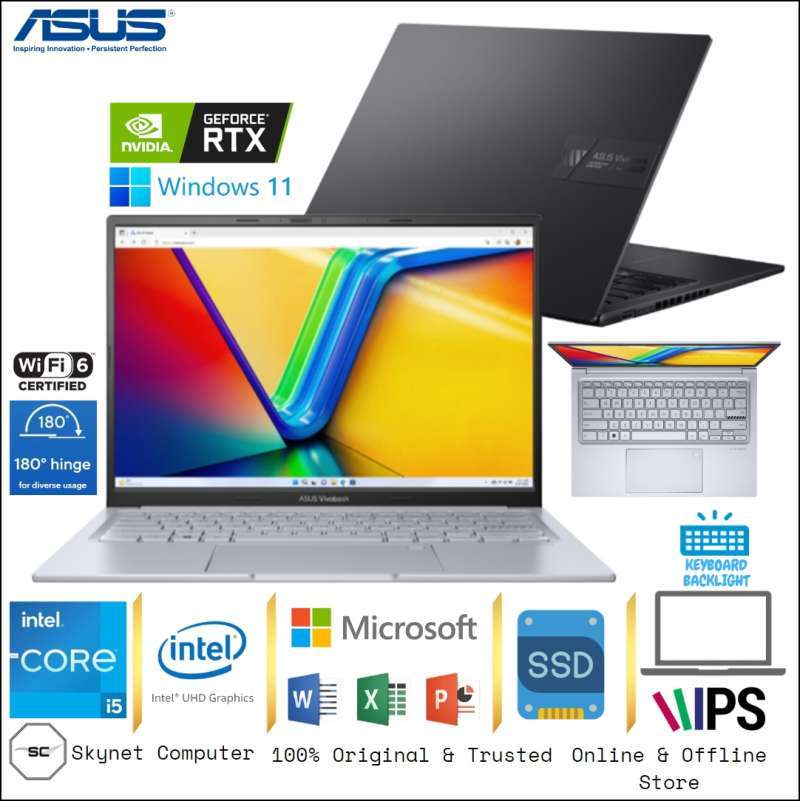 Jual Asus Vivobook Vivobook 14x K3405vf Intel Core I5 13500h Ram24gb Ssd512gb Rtx2050 Ips ...