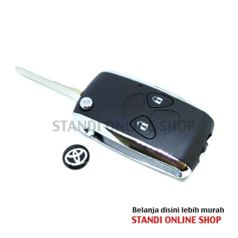 Jual Casing Kunci Lipat Flip Key Rumah Kunci Toyota Innova Yaris ...