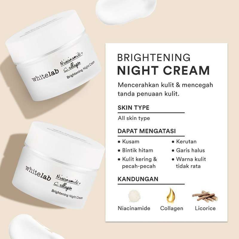 Review Whitelab Night Cream, Sebagus Apa Sih? - Blibli Friends