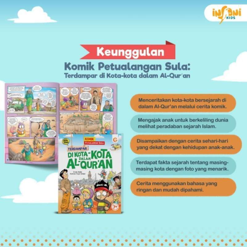 Promo Komik Islami Petualangan Sula Terdampar Di Kota-Kota Dalam Al Quran Diskon 27% di Seller ...