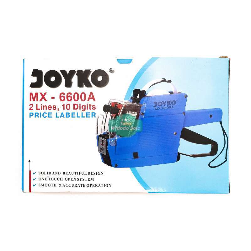 Jual Alat Tembak Label Harga Joyko Mx 6600a (price Labeller Dua Baris ...