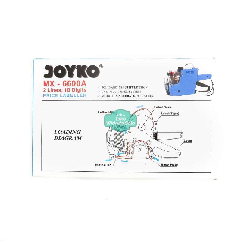 Jual Alat Tembak Label Harga Joyko Mx 6600a (price Labeller Dua Baris ...