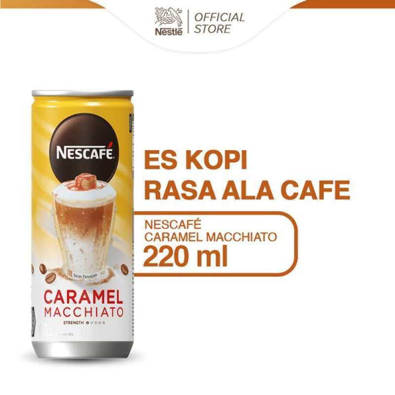 Jual WHS - Nescafe Kopi Minuman Kaleng Caramel Macchiato 220 mL di ...