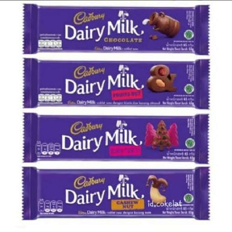 Jual Cadbury Dairy Milk 65 G Termurah - Harga Grosir Terupdate Hari Ini ...