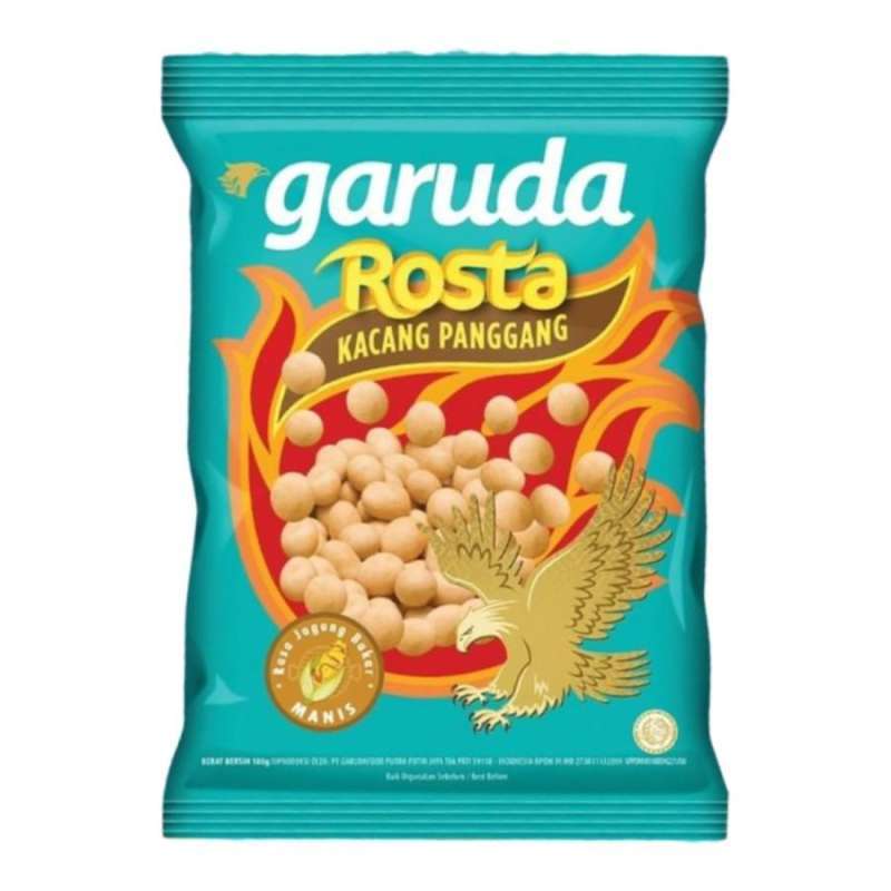 Jual Garuda Rosta Kacang Panggang Rasa Jagung Manis Bakar 100 gram di ...
