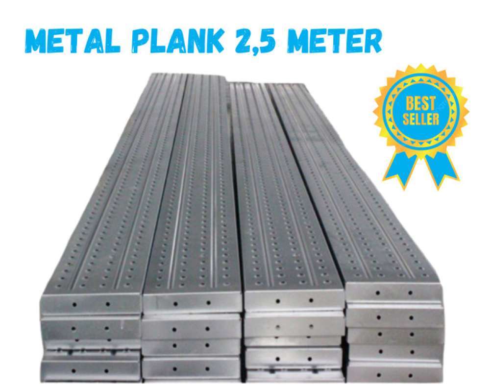 Promo Papan Asiba/Metal Plank 2,5 Meter - Konstruksi Dan Taman Diskon ...