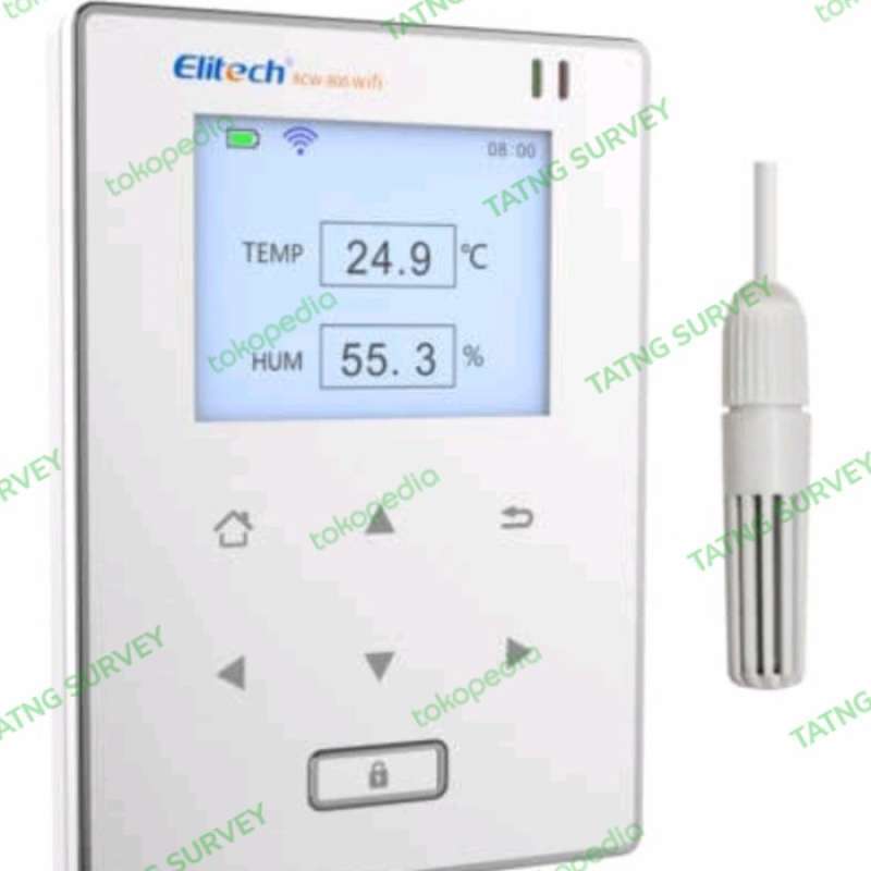 Promo Elitech Rcw-800 Wifi Temperature And Humidity Data Logger Diskon ...