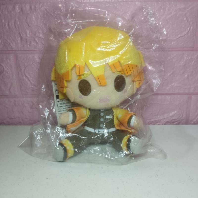Promo Zenitsu Agatsuma Chokonokko Plush Original Kimetsu No Yaiba KNY ...