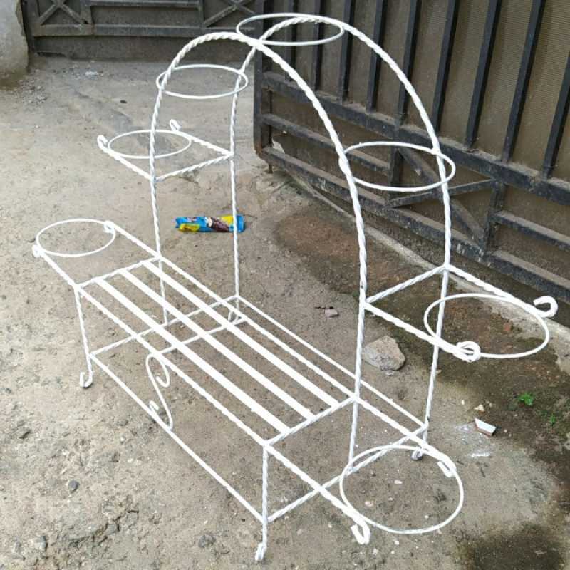 Promo standing rak pot model anggrek 7 lubang Diskon 23% di Seller ...