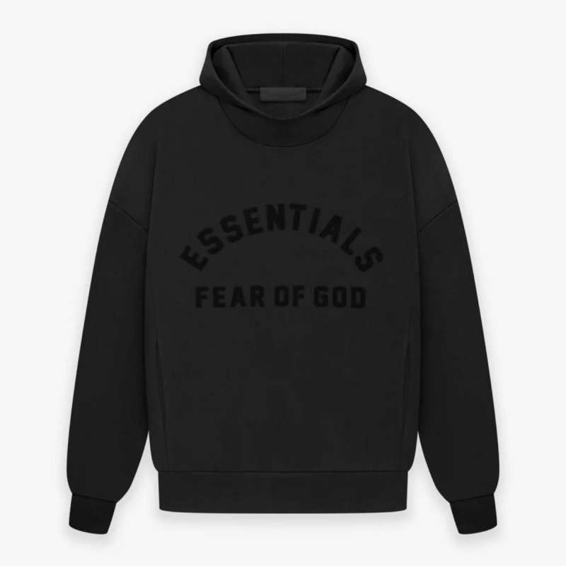 Jual Fear Of God Essentials Hoodie Core Jet Black - S Di Seller True Og ...