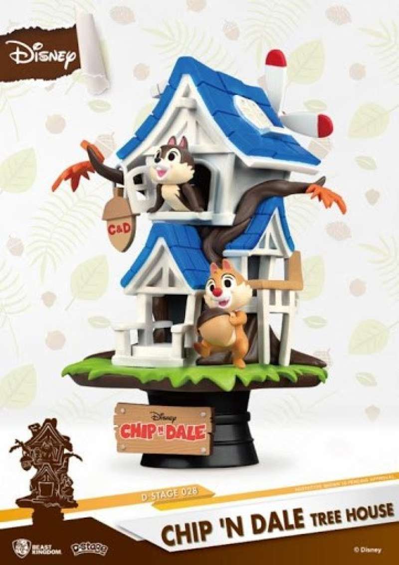 Promo Diorama Stage CHIP 'N DALE TREE HOUSE - DS 028 Diskon 23% di ...