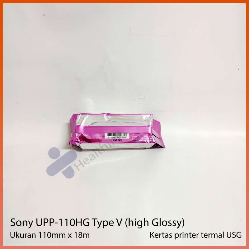 Jual Kertas Usg Sony Upp-110hg Type V High Glossy 110mm X 18m Kertas ...