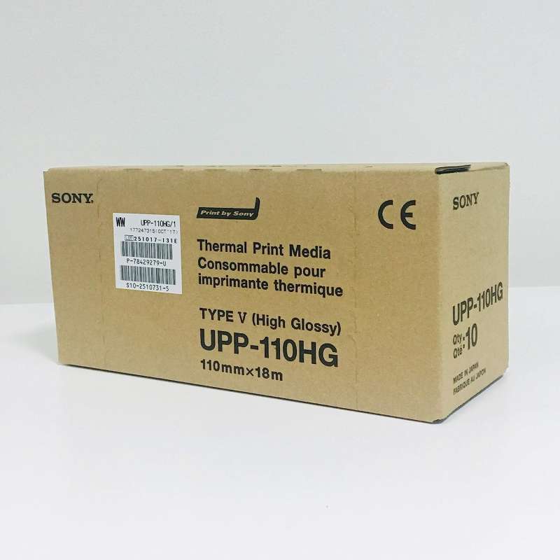 Jual Kertas Usg Sony Upp-110hg Type V High Glossy 110mm X 18m Kertas ...